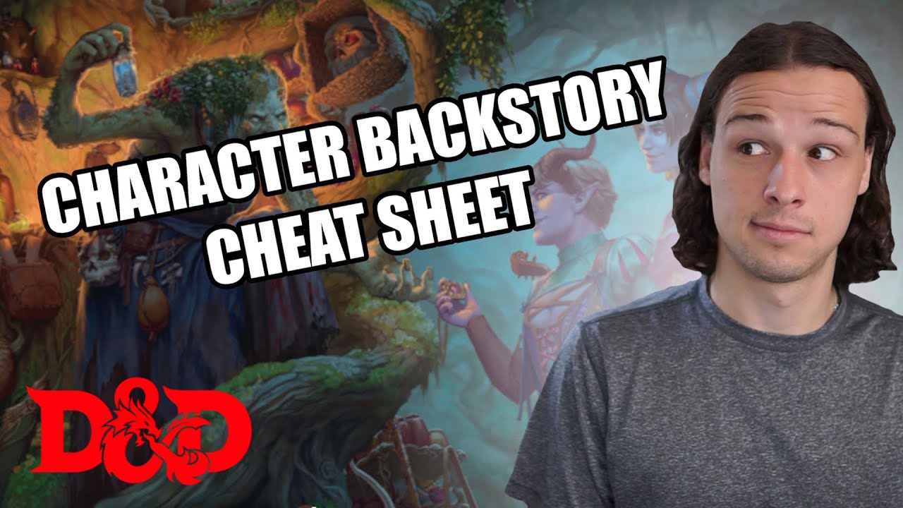 How to make fun dnd characters for a One Shot - YouTube
