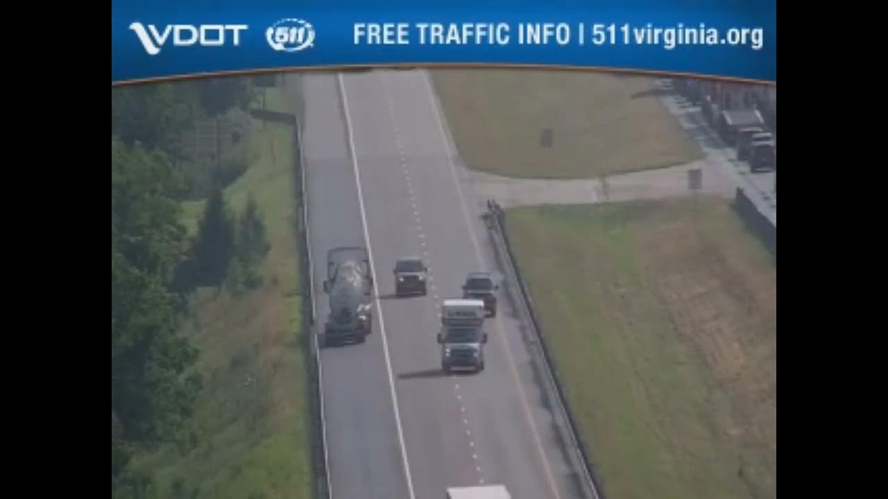 Distracted Truck Driver Drives Into Median To Avoid Crashing Into Traffic In Smyth County ...