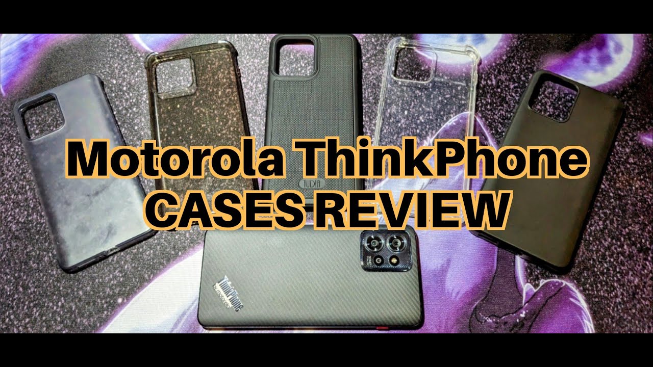 MOTOROLA THINKPHONE CASES REVIEW - Four cases plus the one that came in ...
