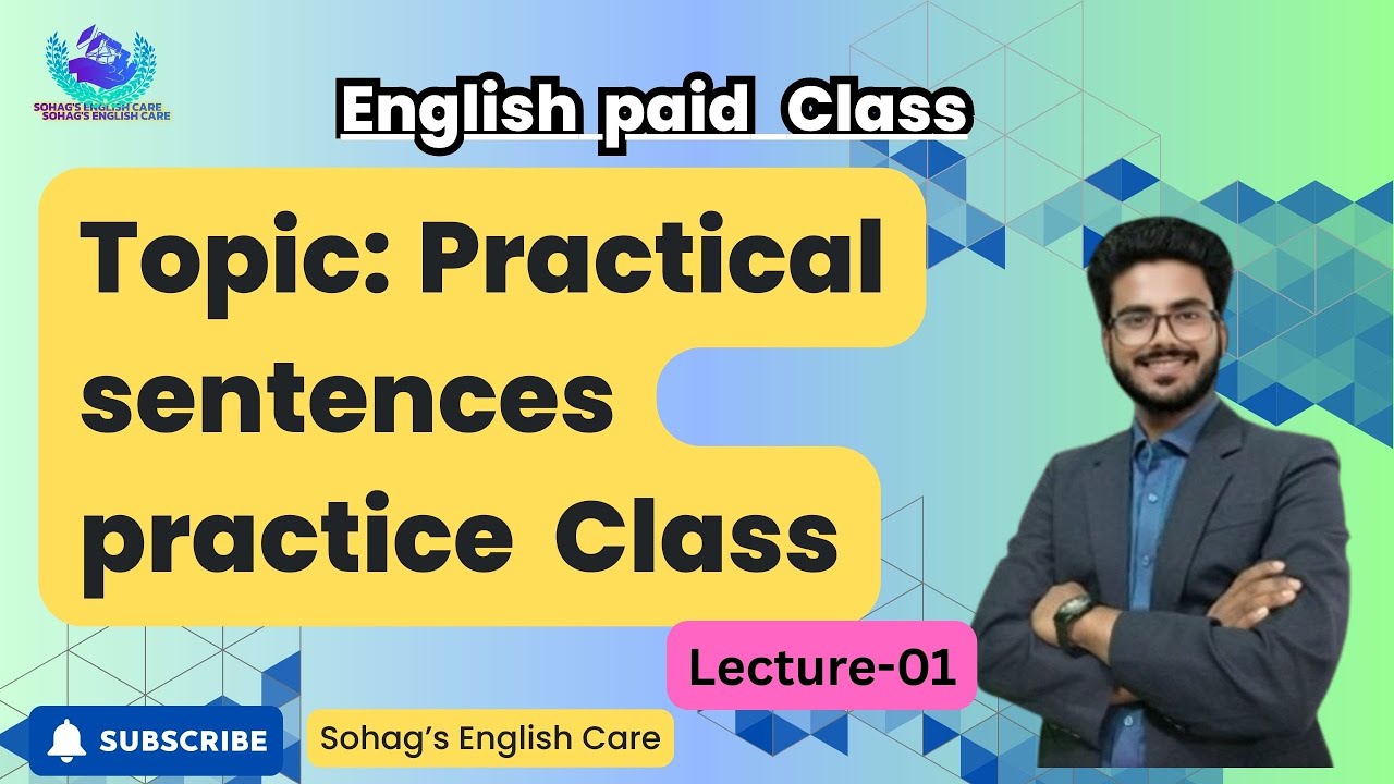 Practical sentences Practices Class and Practical use of Passive voice ...