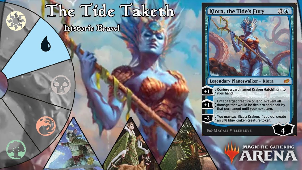 What's Kraken? | Kiora, the Tide's Fury - Historic Brawl | MTG Arena ...
