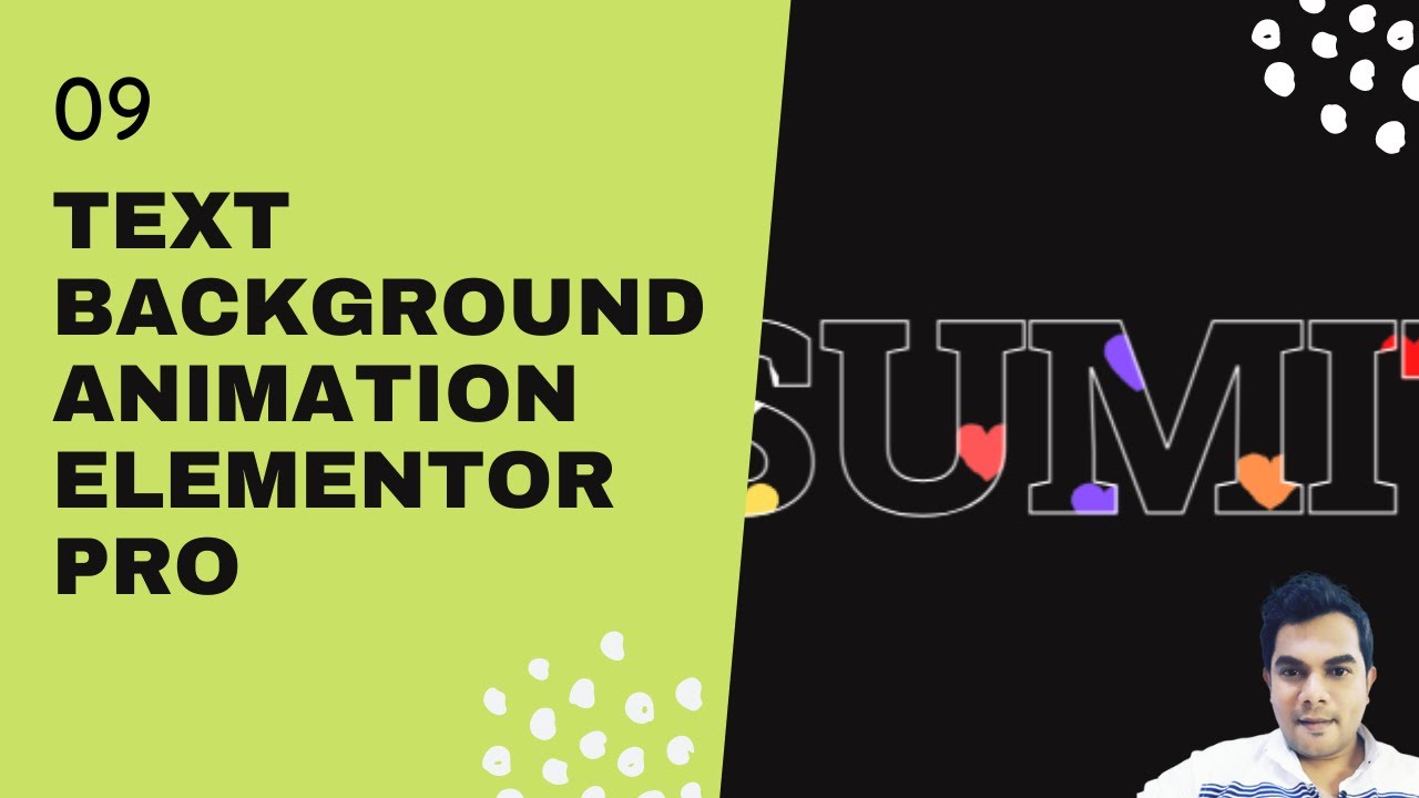 Text Background Animation In Elementor| Hindi - YouTube