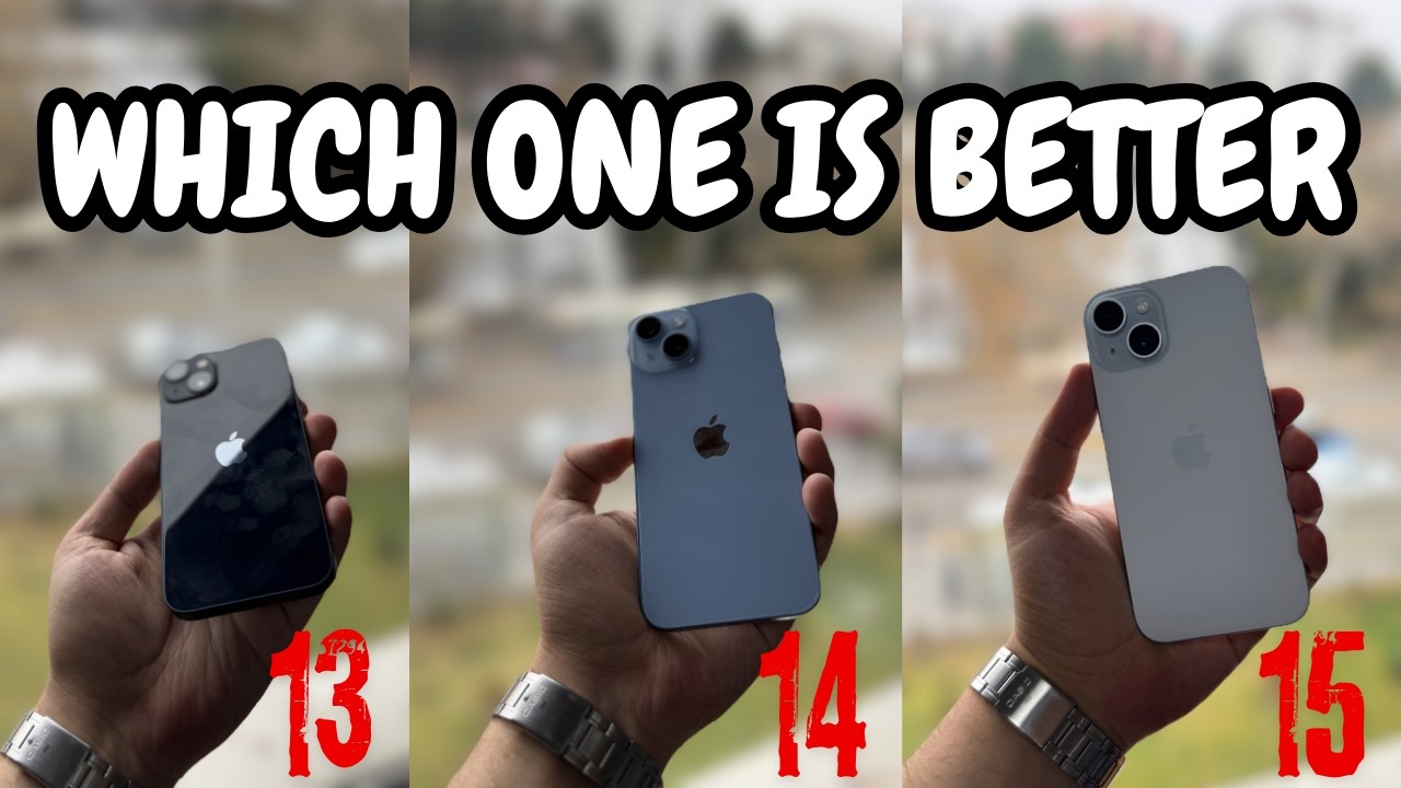 Apple iPhone 13 vs 14 vs 15. Which one is better? #apple #iphone - YouTube