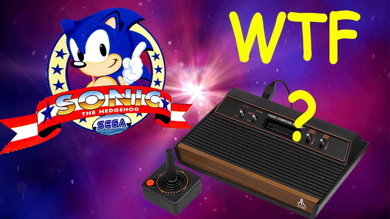 Sonic The Hedgehog On An Atari 2600? WTF ??( Zippy The Porcupine ...