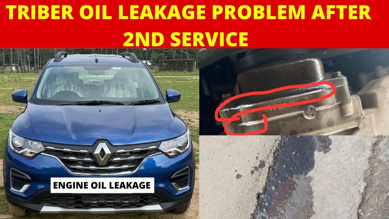 Renault Triber Engine Oil Leakage After 2 ND Service | Tamil - YouTube