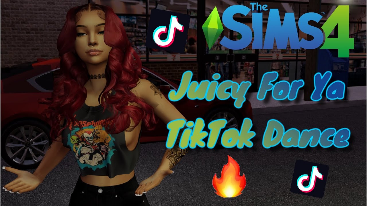TikTok "Juicy For Ya" TikTok Dance Animation for The Sims 4 - YouTube