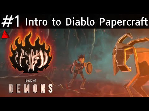 Let's Play Book of Demons - Diablo CCG Papercraft - Episode 1 ...
