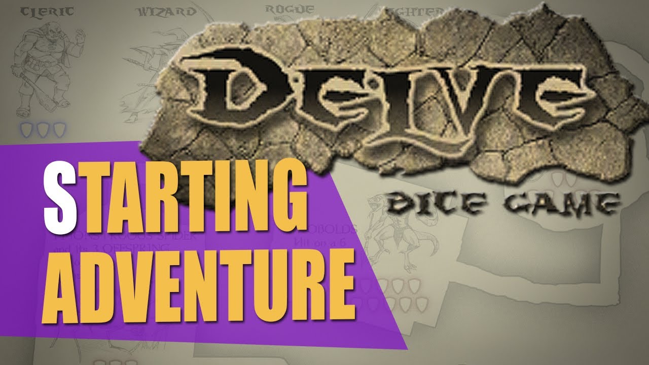 DELVE THE DICE GAME | Starting Adventure - Regras & Gameplay - YouTube