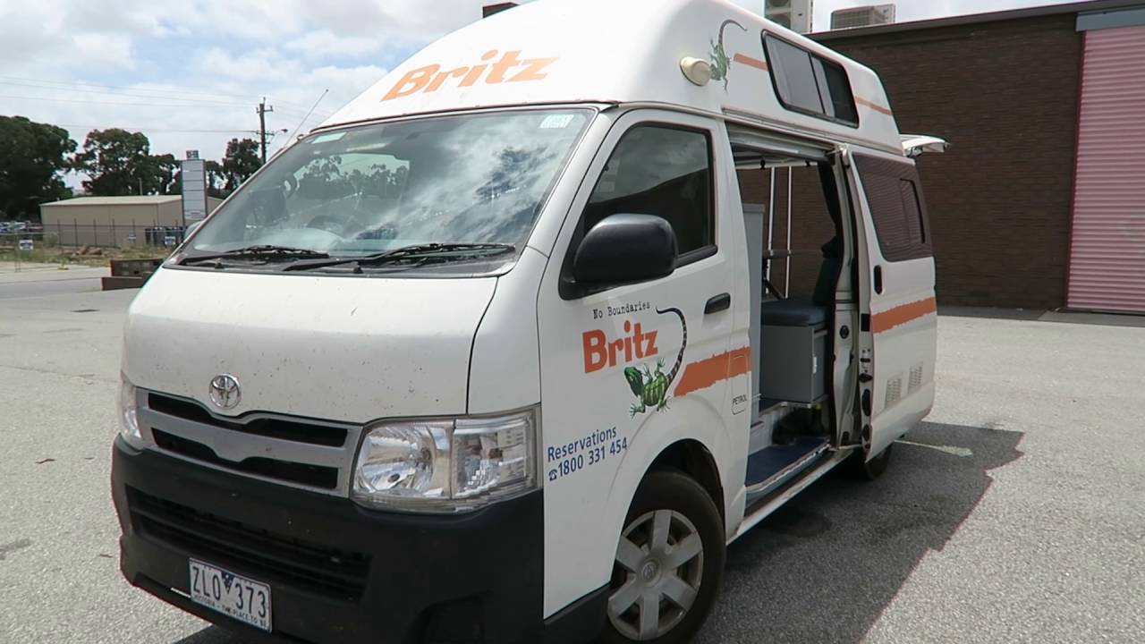 Britz Australia Hi Top Campervan Motorhome Review & Comparison Pt1 ...