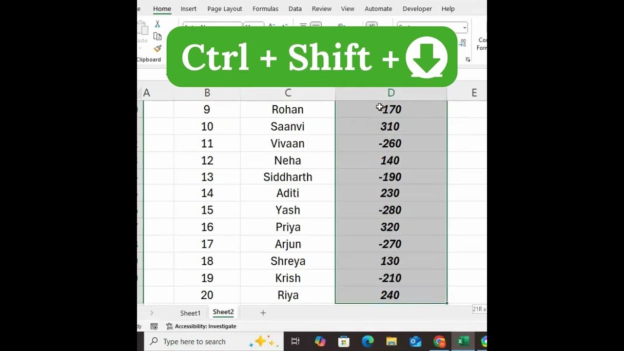 How to do Excel Formatting in just 5 Seconds || Add Colors in Excel !🎨 - YouTube