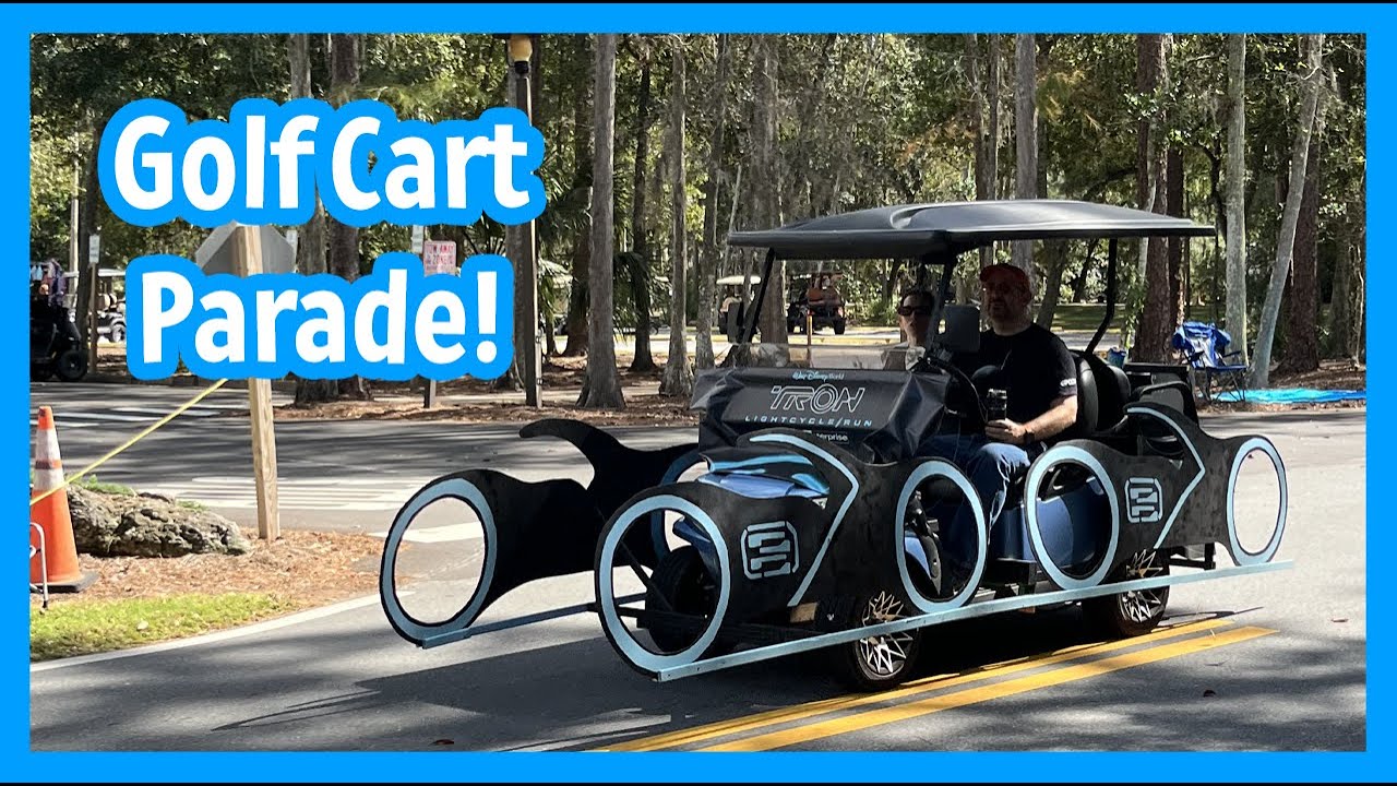 🔴Live: 4K Golf Cart Parade at Disney's Fort Wilderness in Disney World ...