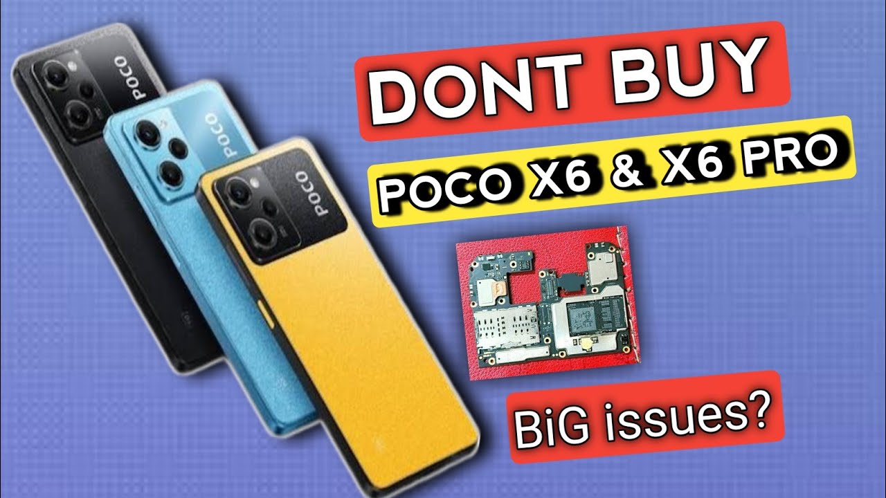 Dont Buy Poco X6 7 X6 Pro MotherBoard Dead Issue - YouTube