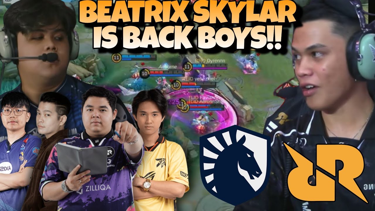 NO 1 BEATRIX IS BACK !! SKYLAAARRR !! RRQ VS LIQUID MATCH 5 - GRAND ...