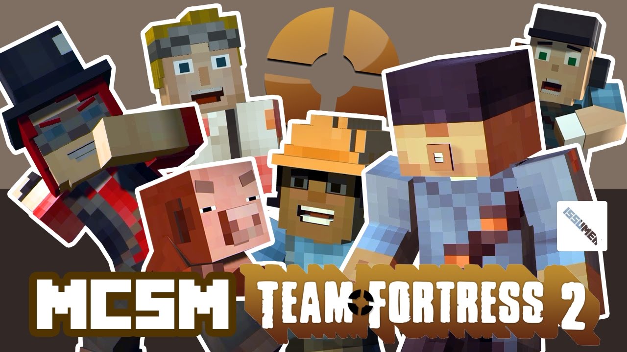 Play as TF2 F2P Sniper! FULL Minecraft Story Mode (Team Fortress 2 ...