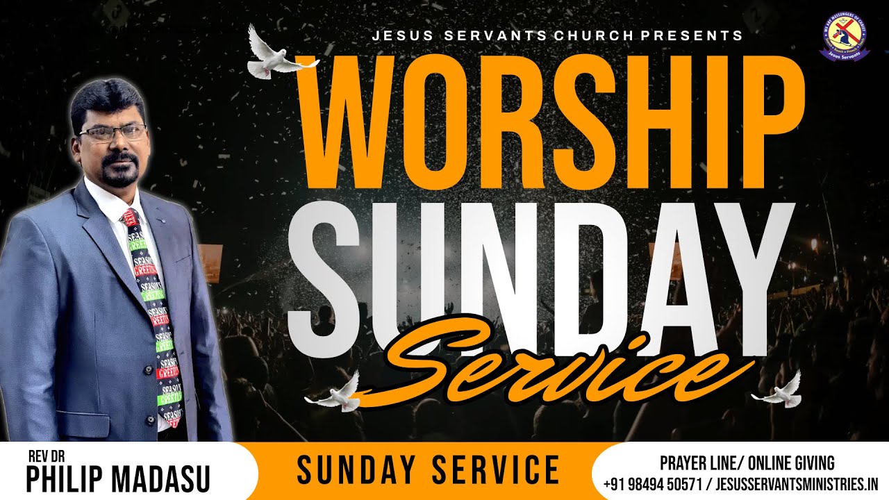 Sunday Worship | 16th Apr | Rev Dr Philip Madasu - YouTube