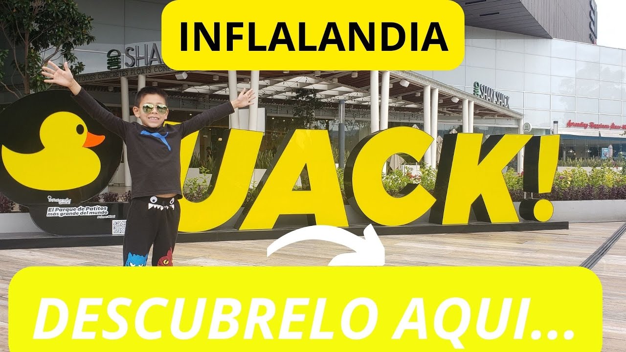 Brincar, saltar rebotar y lo que quieras hacer en INFLALANDIA Cuack! Es ...