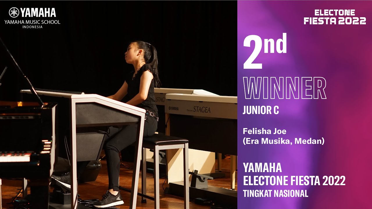 Yamaha Electone Fiesta 2022 , 2nd Winner Junior C - Felisha Joe - YouTube