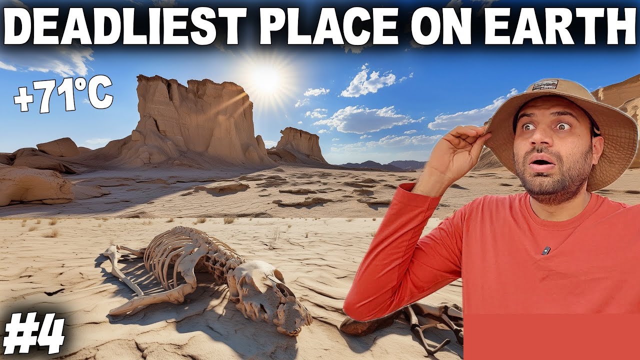 Visiting World’s Hottest Place 70°C, Kalut Desert Iran 🇮🇷 - YouTube