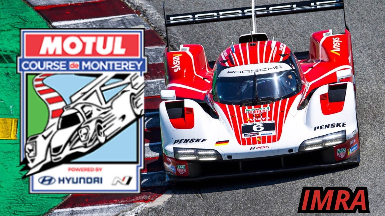 MOTUL COURSE DE MONTEREY (LAGUNA SECA) 1 HOUR - PORSCHE PENSKE RACING ...