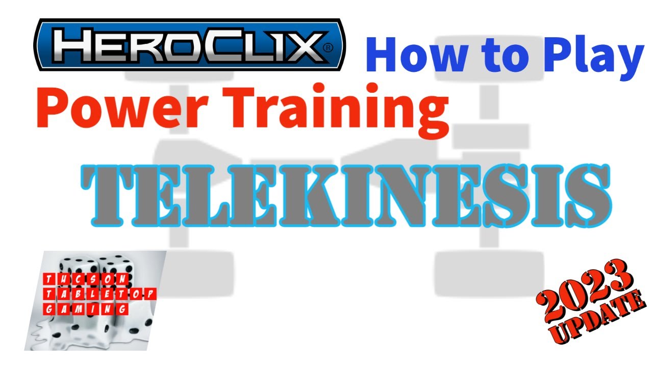 Heroclix Rules Update 2023 - Telekinesis - YouTube