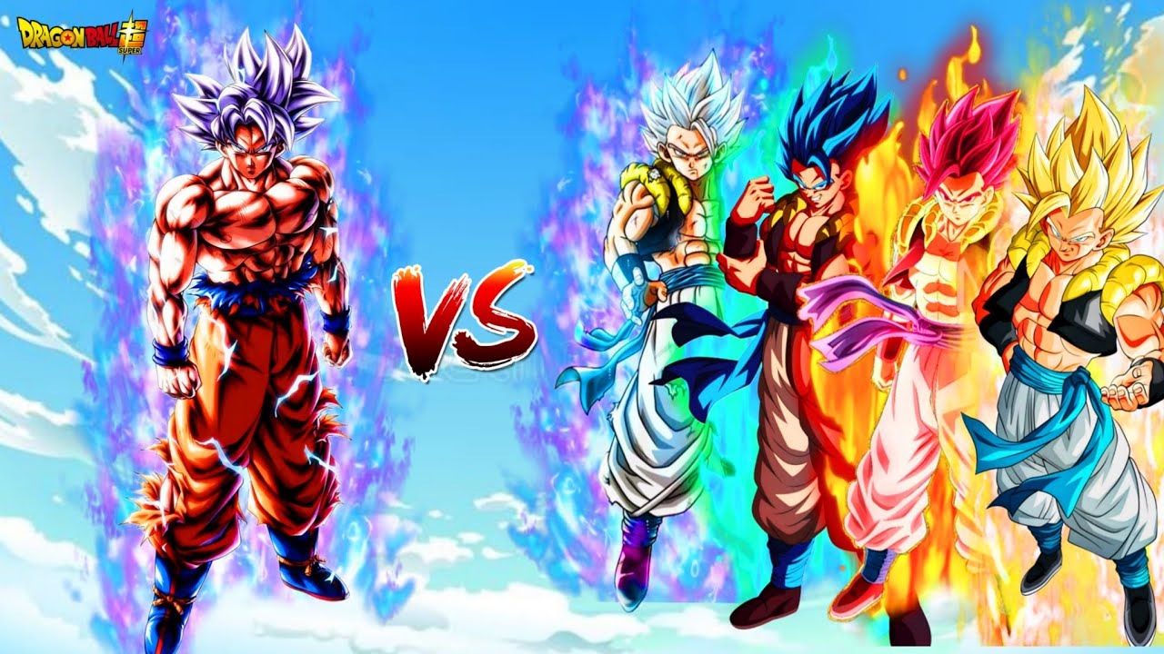 Gogeta All Forms vs Goku Ultra Instinct 🔥 Who Is The Strongest? - YouTube