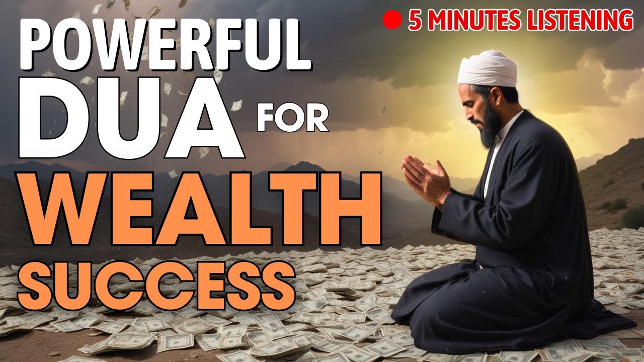 PERFECT DUA FOR WEALTH AND SUCCESS - insyaallah! - YouTube