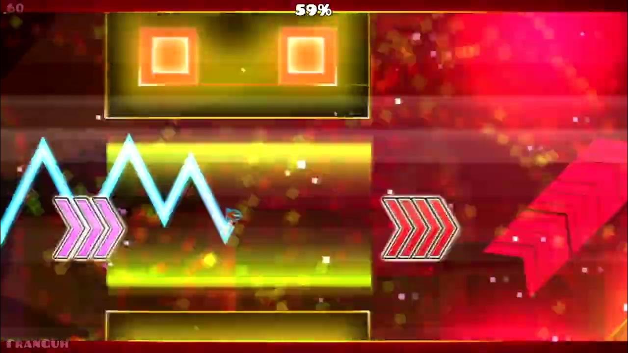 Press Restart Level By Me Geometry Dash Youtube