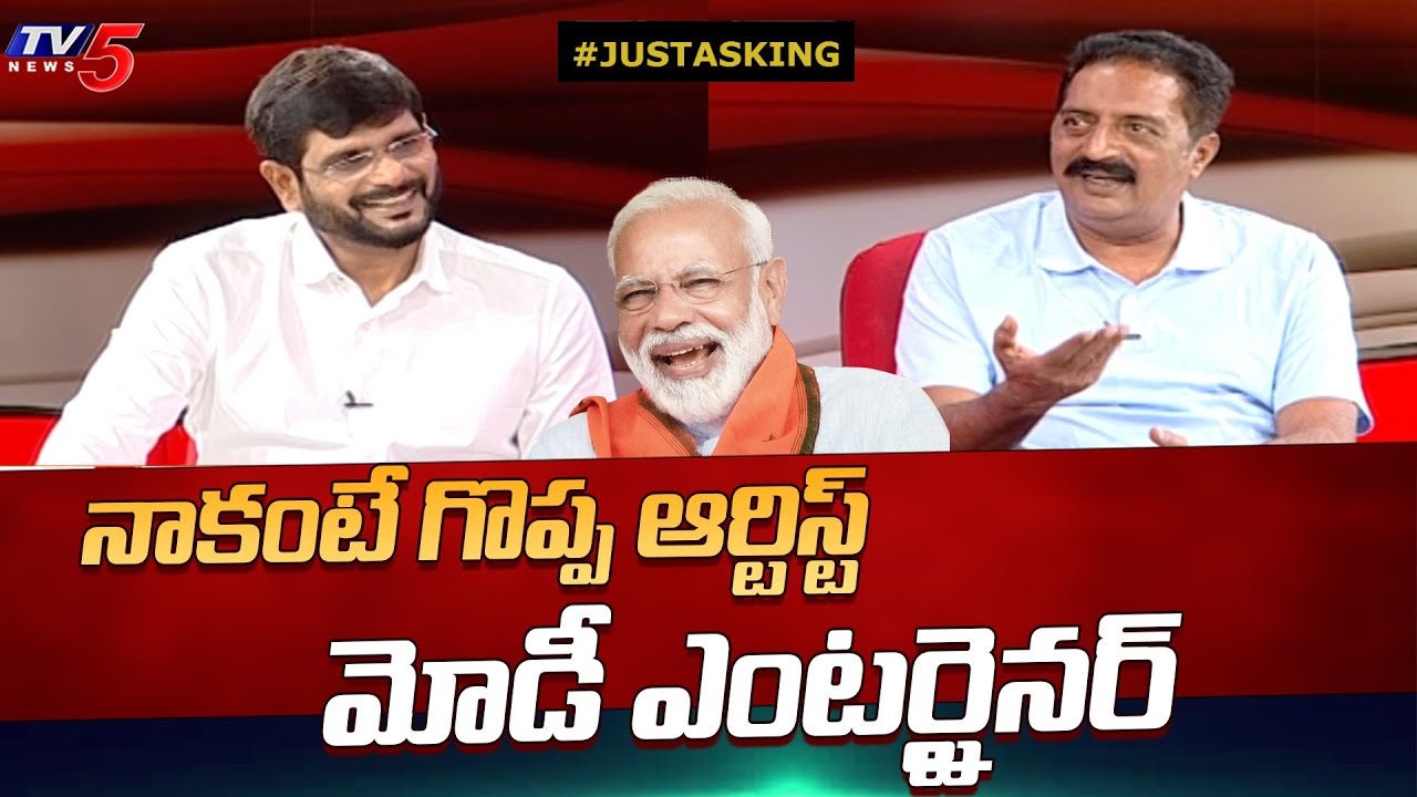 Actor PRAKASH RAJ Interesting Comments on PM MODI | TV5 Murthy ...