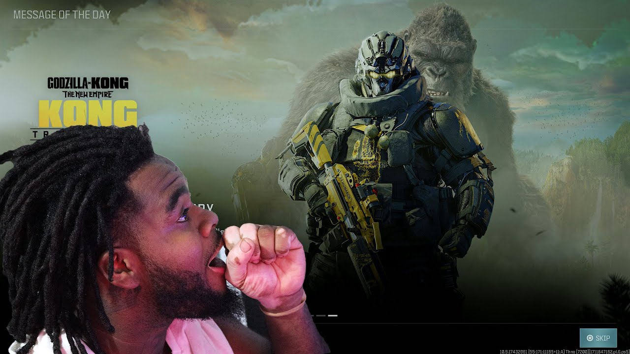 (NEW!!!) Modern Warfare 3 GODZILLA Bundle KONG KNUCKLESSS HK GP (MW3 ...