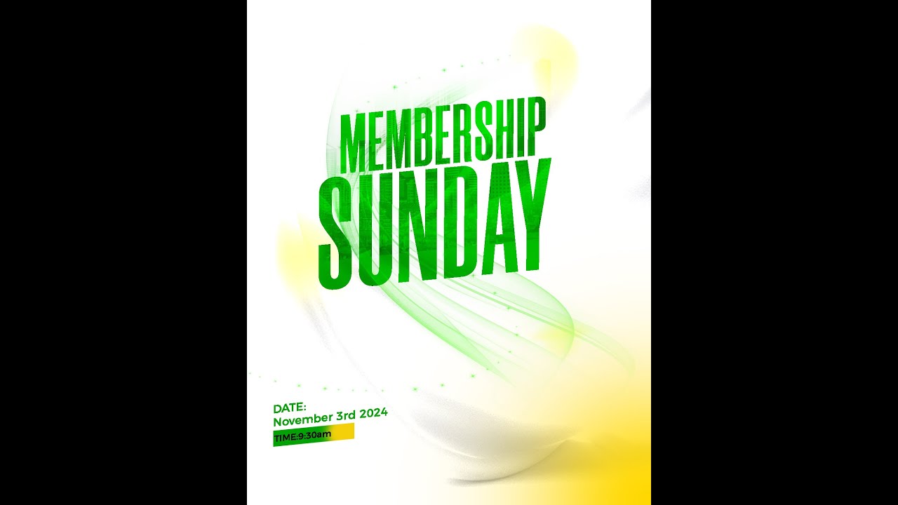 MEMBERSHIP SUNDAY || 03/11/2024 - YouTube