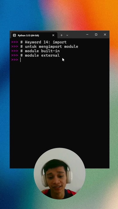 python keyword import #coding #vibecoding #python #programming #learnpython #learnprogramming # ...