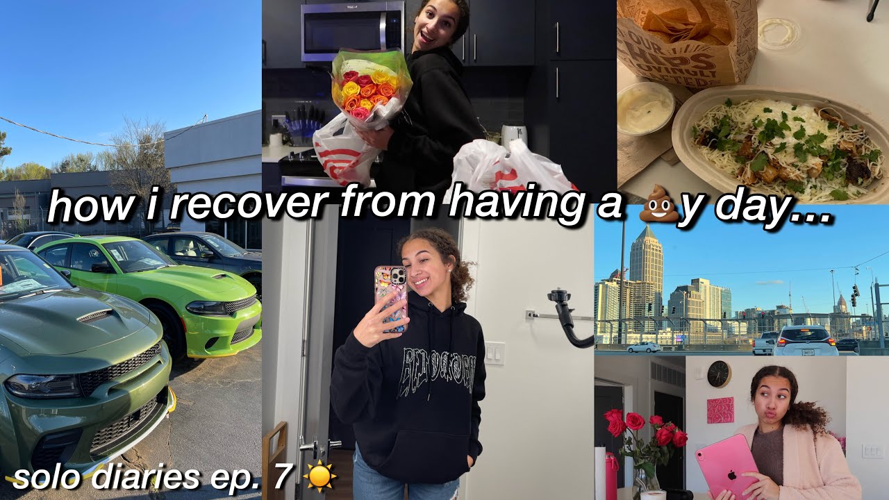 solo diaries 07: forcing myself to be productive after having a sh*tty ...