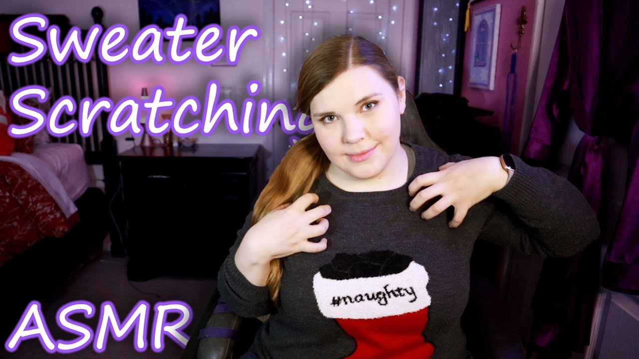 ASMR | Sweater Scratching - YouTube