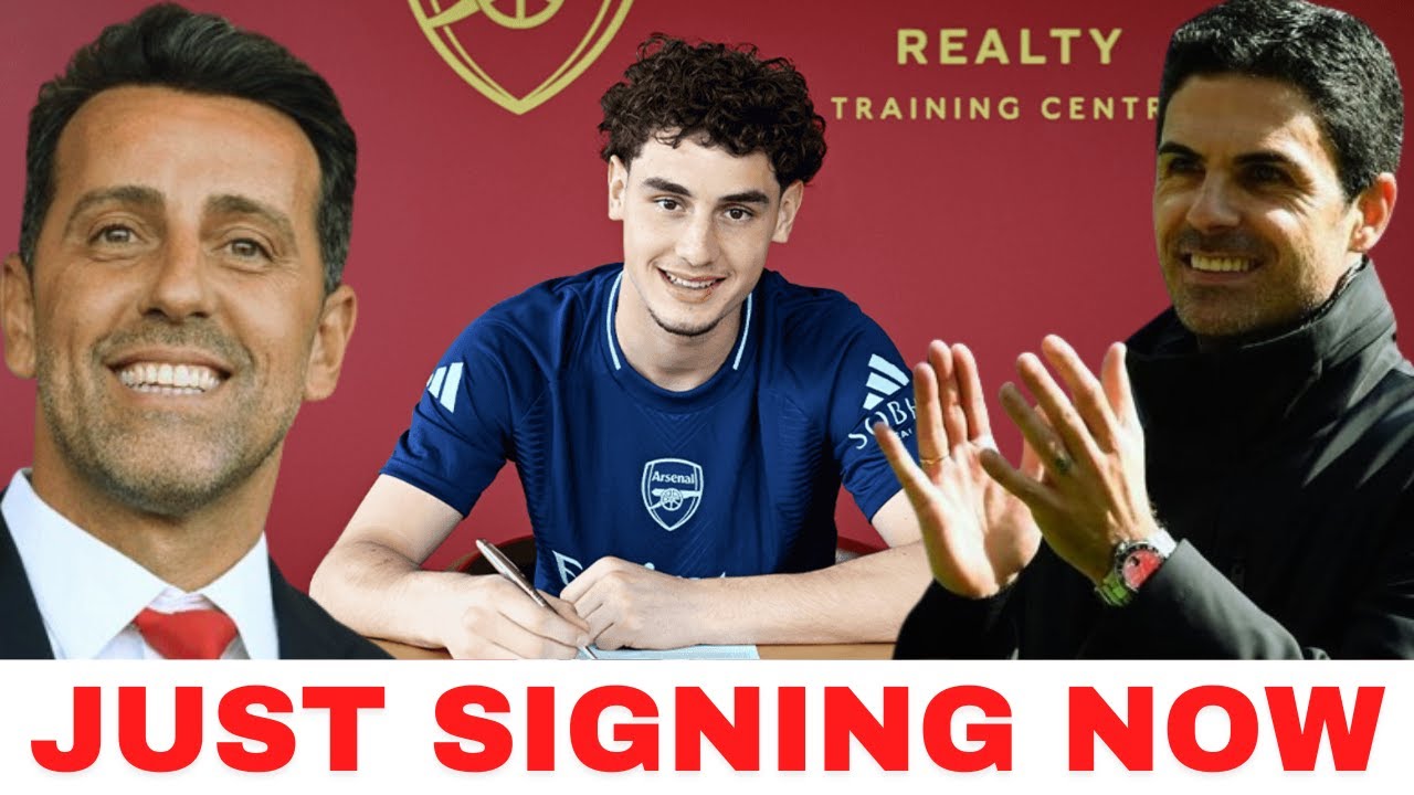 Just Now 🚨Deal Closed Arsenal sign Setford DEAL COMPLETE ☑️ ARSENAL ...