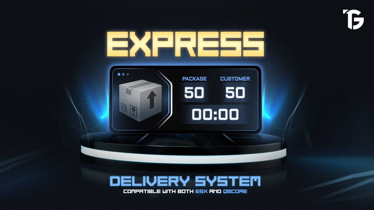 FiveM - ระบบขนส่งพัสดุ | TG Express - YouTube