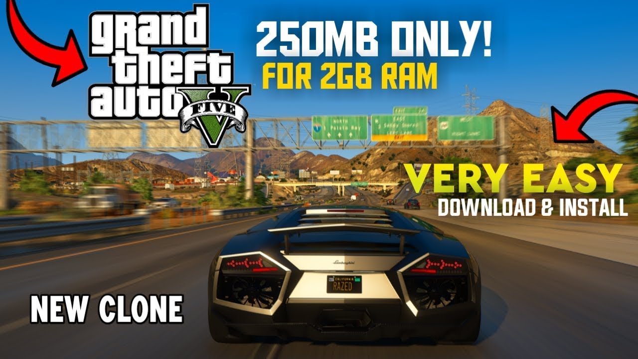 Unbelievable! Play GTA 5 on an Under 2GB RAM PC WITHOUT A GRAPHICS CARD ...