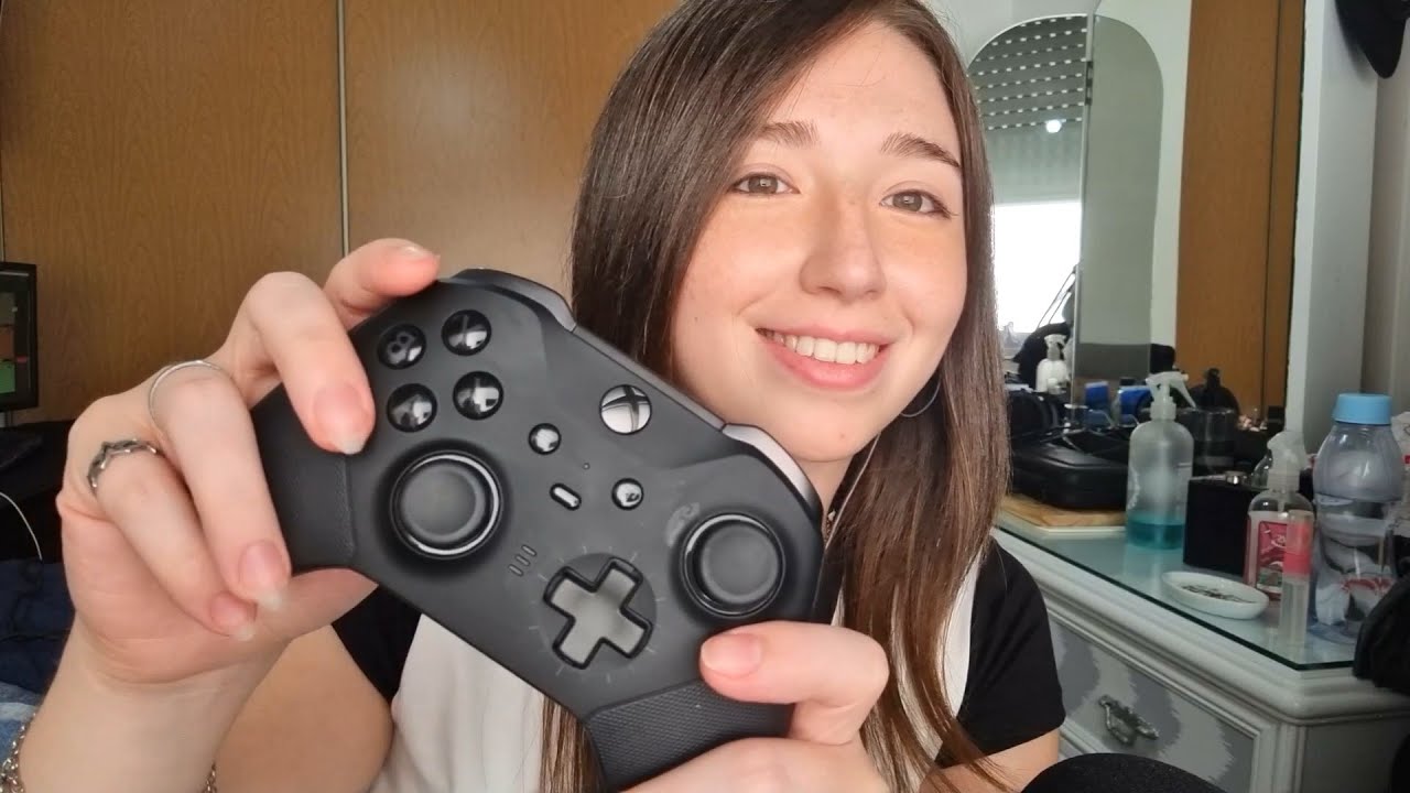 ASMR with games controllers/aggressive - YouTube