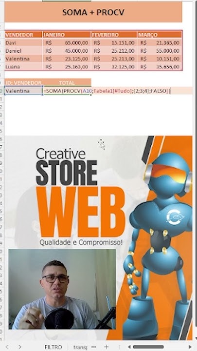 Função Somaprocv Excelfacil Excelbasico Microsoft Dicasincriveis Cursodeexcel Youtube