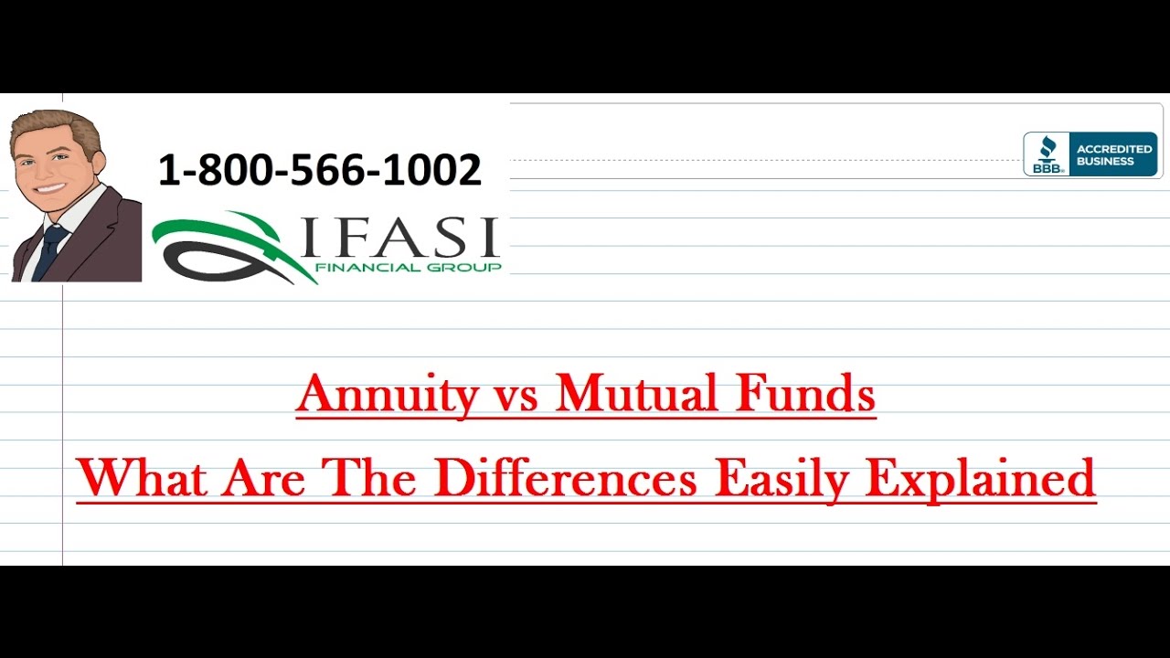 Annuity vs Mutual Funds What Are The Differences Easily Explained ...