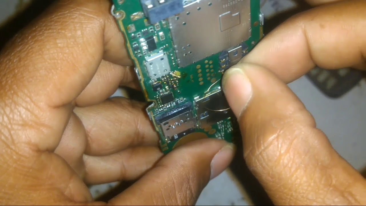 Nokia RH-114 sim tray damage insert sim solution - YouTube