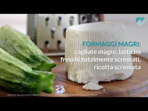 Formaggi magri e leggeri: quali sono? - YouTube