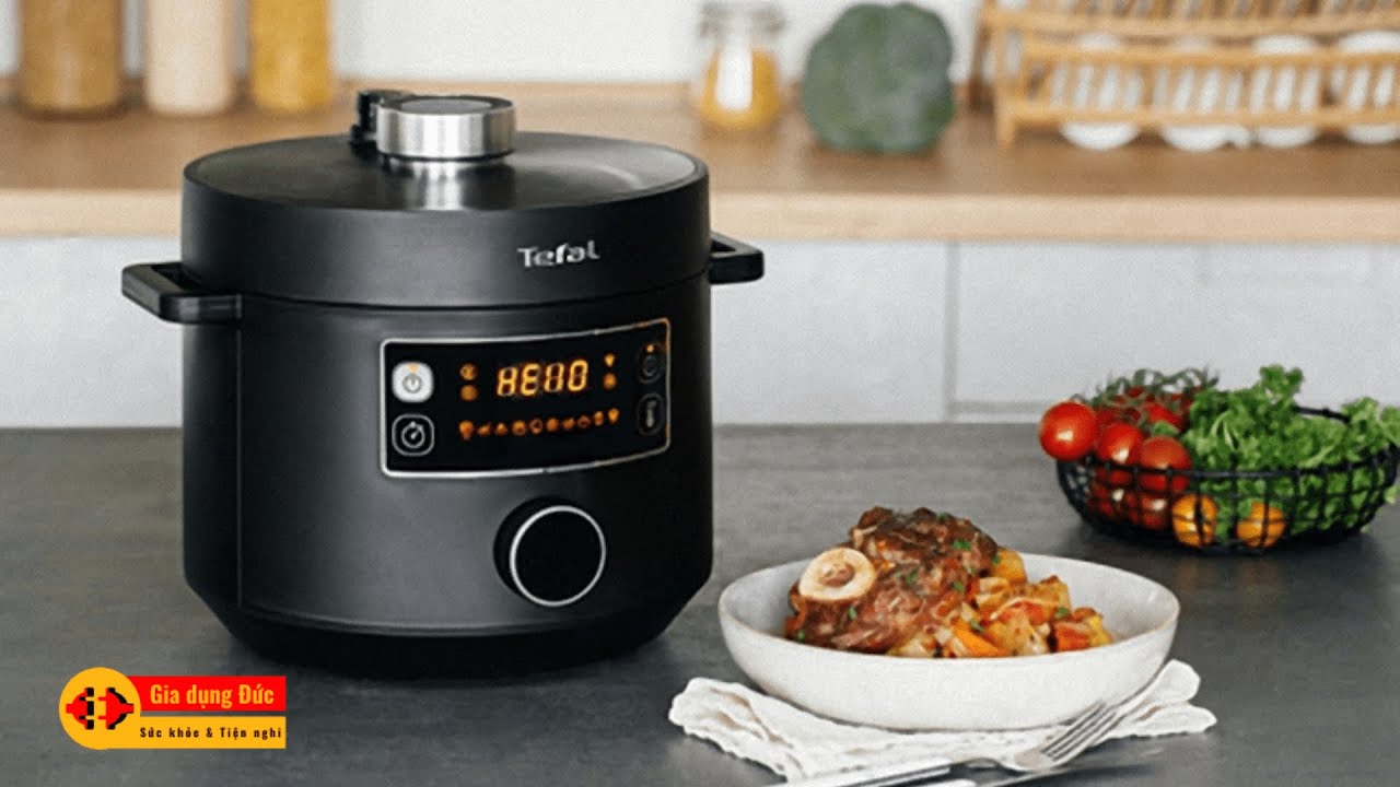 Nồi áp suất đa năng Tefal CY754830 Turbo Cuisine 5,0L | Gia dụng Đức ...