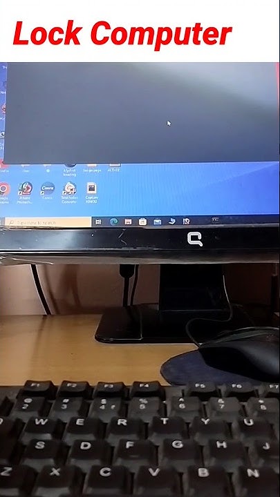 computer me screen lock kaise kare through keyboard||How to lock screen ...