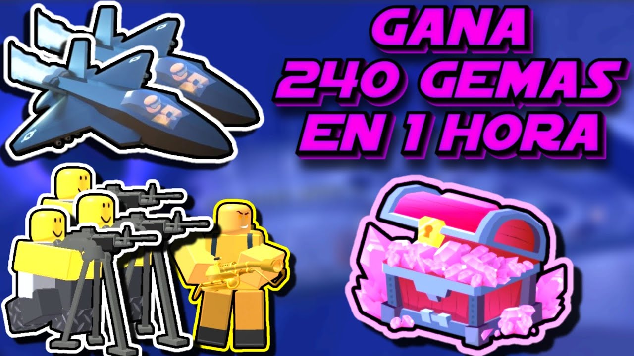 Como farmear gemas en Tower Defense Simulator (Con golden pyro ...