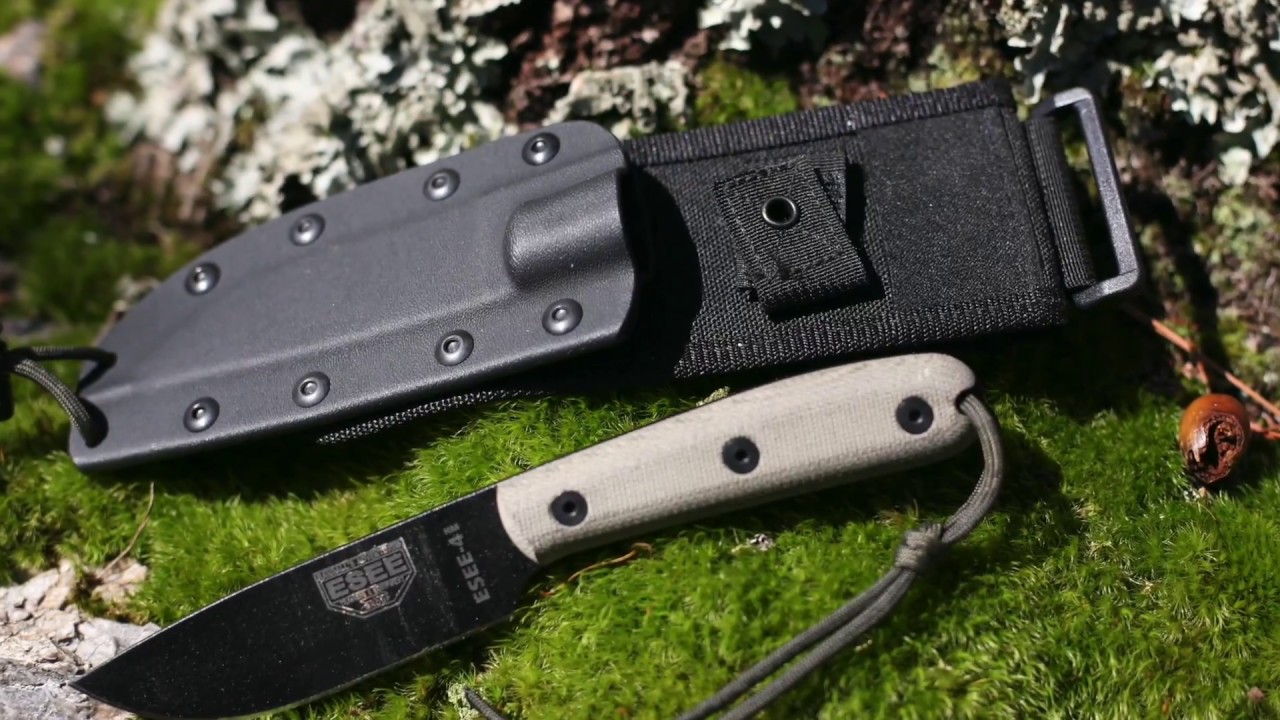 ESEE HM Series Gets Kydex & Molle Back options - YouTube