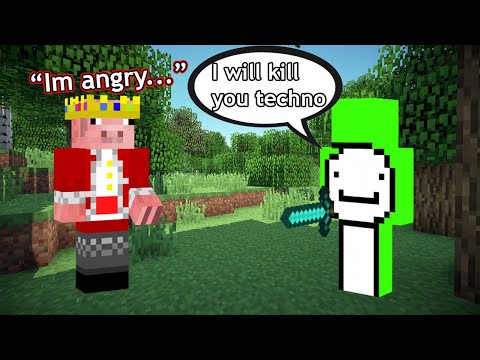 dream and technoblade angriest rage moments