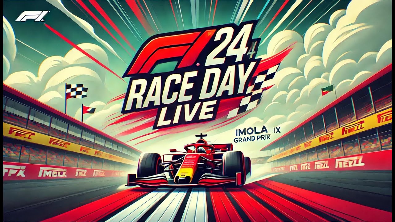 "F1 24 Race Day Live" | Emilia Romagna Grand Prix | Test [LIVE/PC ...