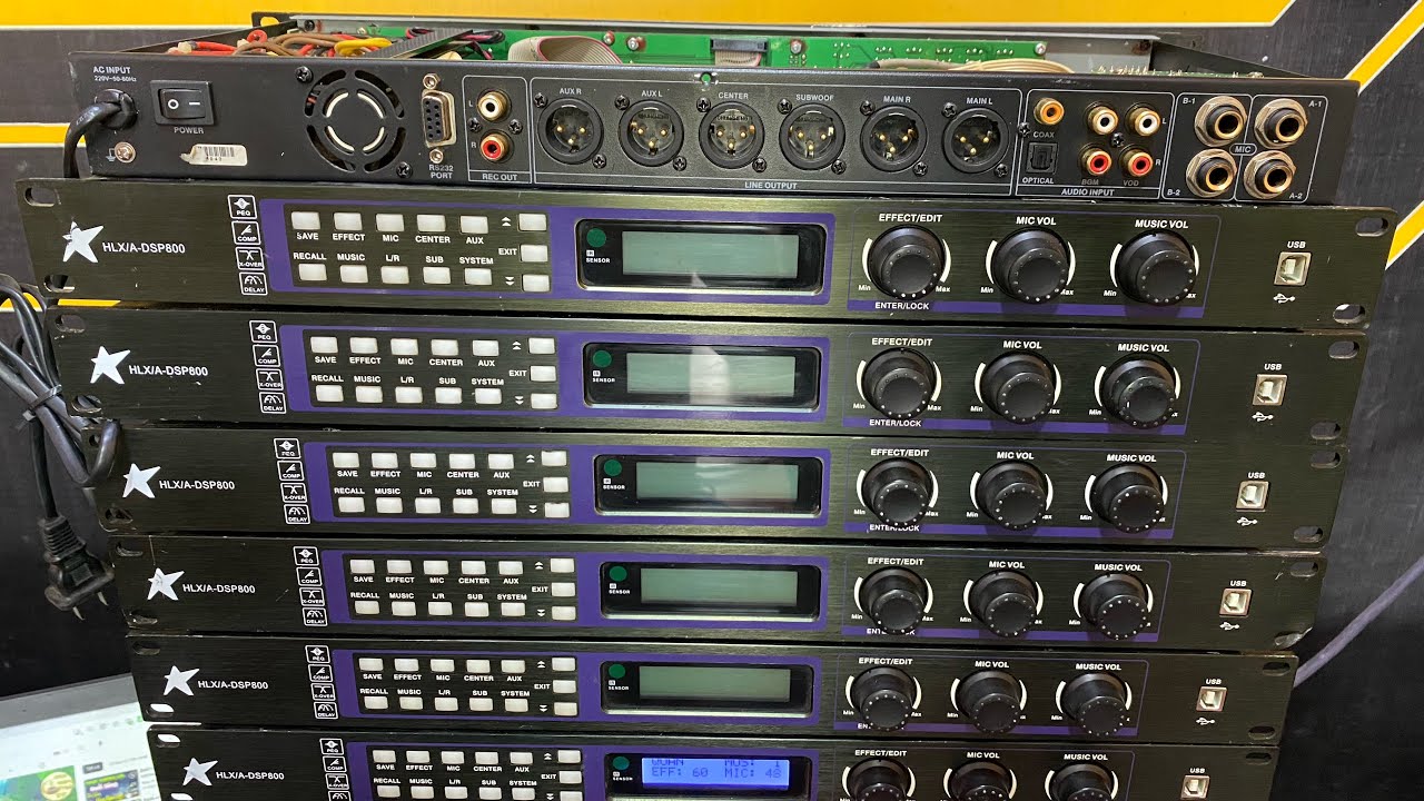 🛑 Xả Vang Số DSP800 ( Music crown ) - Có Nâng Tiếng - Chíp Mỹ 21488 ...