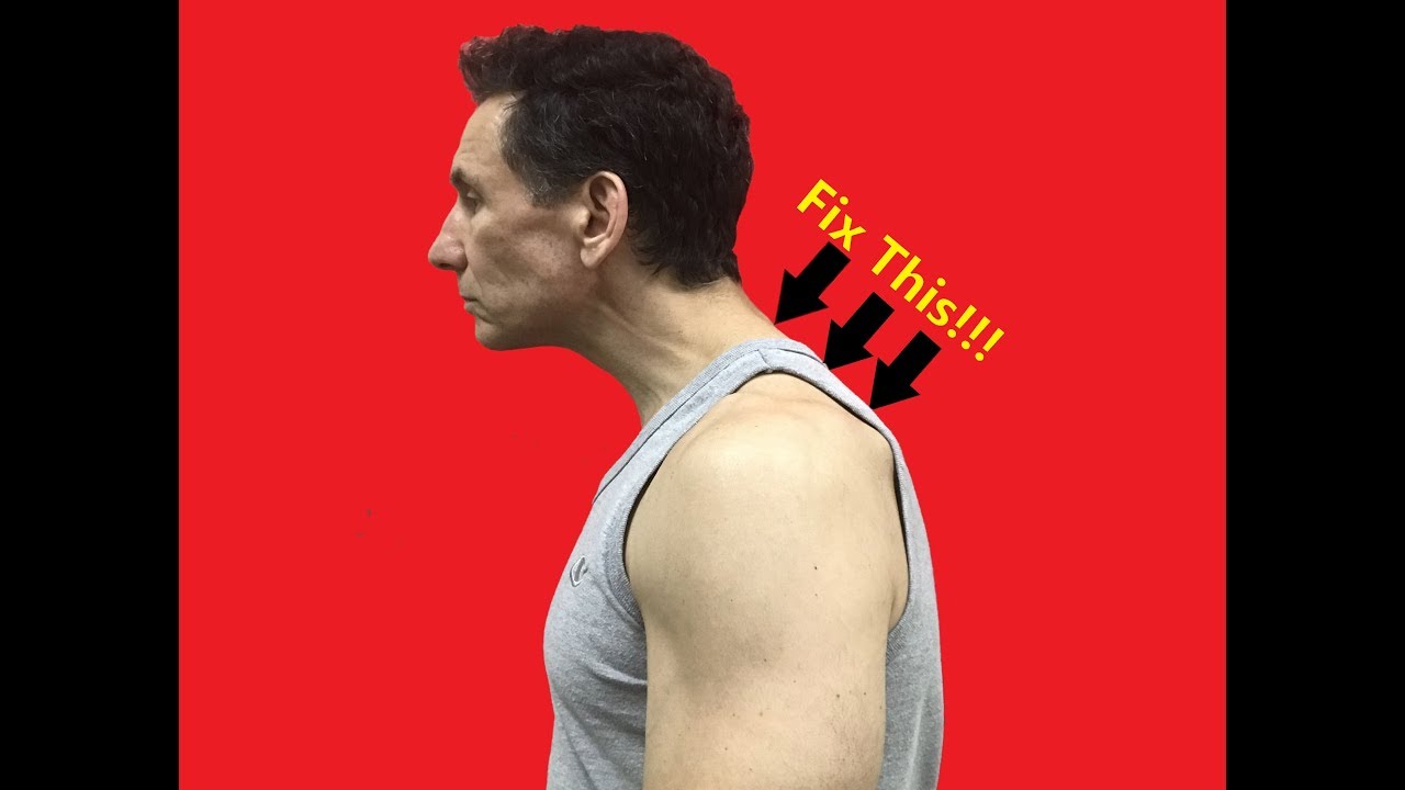 Posture Correction - Fascial Release of Upper Back - YouTube