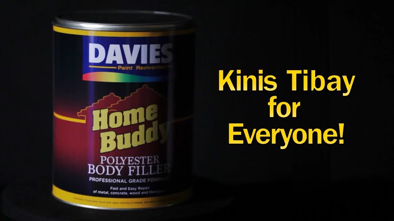 Bakit dapat gumamit ng DAVIES HOME BUDDY, Polyester Body Filler (Super ...
